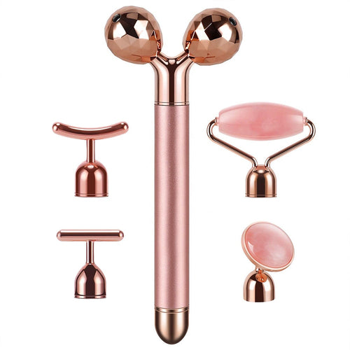 5-in-1 24K Gold Facial Massage & Beauty Roller Set – Kody Hub